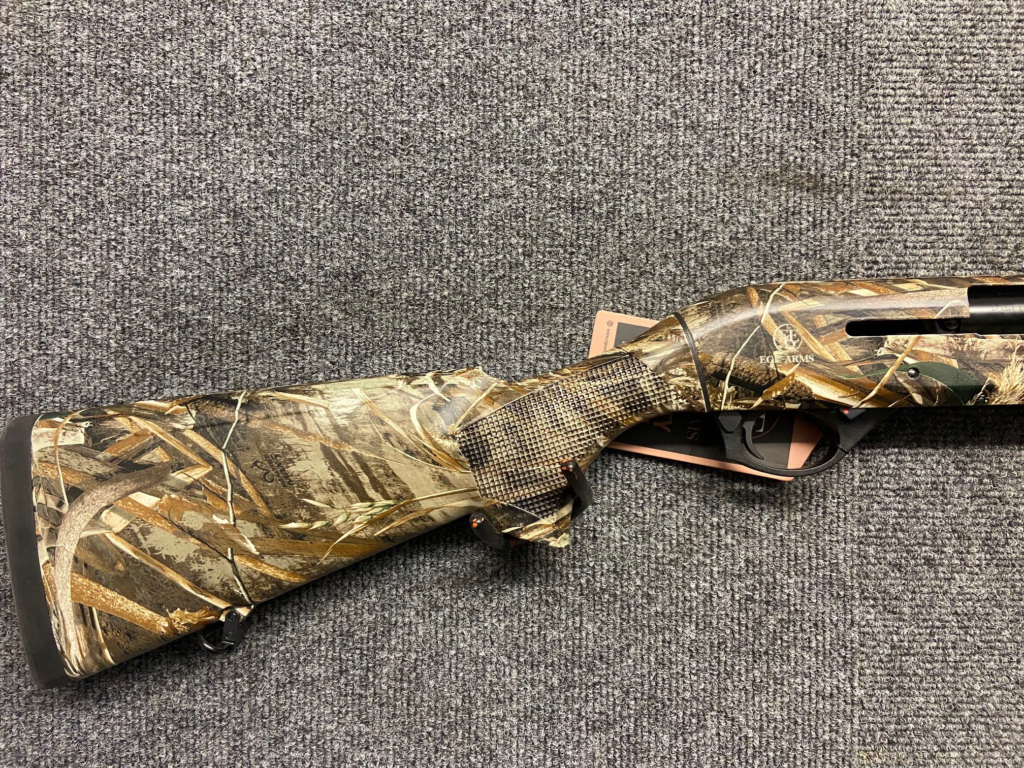 EGE ARMS EG 350 CAMO SEMI AUTOMATIC SHOTGUN, - Mallard Barn Game Shooting